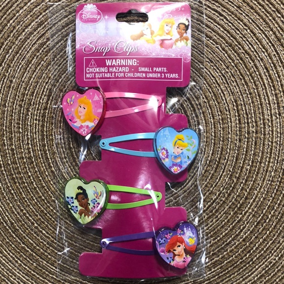 Disney | Accessories | Disney Princess Snap Clips Hair | Poshmark